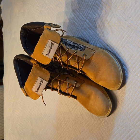 Timberland | Shoes | Timberland Wheat Calf Nubuck Fabric Foldable Lace ...